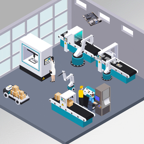 Smart Factories with KIWIboards